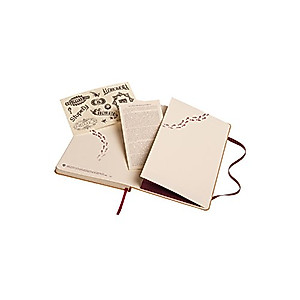 Moleskine Limited Edition Harry Potter Notebook, Hard Cover, Large (5" x 8.25") Ruled/Lined, 240 Pages