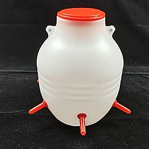 Operitacx Lamb Goat Feeder Bucket Milk Bucket Milk Feed Bucket with Nipples Milk Feeder Animal Feeding Pot Farm Bottle Feeding Bucket for Lamb Dog Lamb Feeding Bucket Pig Calf Feeding Bottle