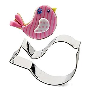 WOTOY Bird Biscuit Cookie Cutter Mold - Stainless Steel