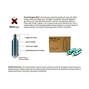 Market Knox Nitroknox Nitro Cold Brew Dispenser Kit (x10 N2 Chargers Included)