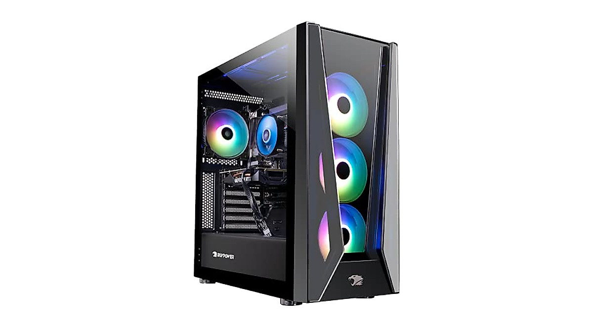 Powerful iBuyPower TraceMR Gaming PC with RTX 4060 & i7
