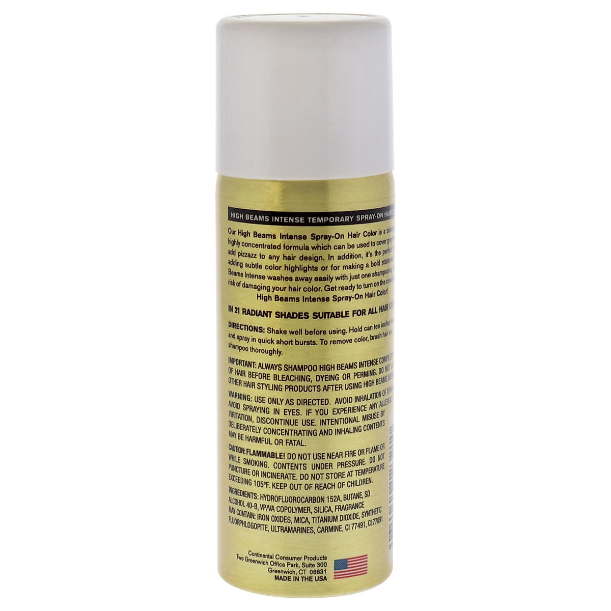 Salon Grafix High Beams Intense Temporary Spray - Wicked White for Unisex - 2.7 oz Hair Color