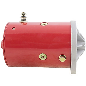 New Premium Snow Plow Pump Motor Compatible with Western & Fisher Snow Plow Applications Replaces MUE6103 1899628-M030SM MM18996 A5819 117-3915 AMT0601 56062 58062 406-04101 RM00053 46-2584 46-3618