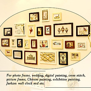 160Pcs Picture Hangers Kit, Including 80Pcs Black Sawtooth Picture Frame Hanging Hangers Double Hole and 80Pcs Photo Frame Turn Button with Screws Perfect for Home Decoration - Black