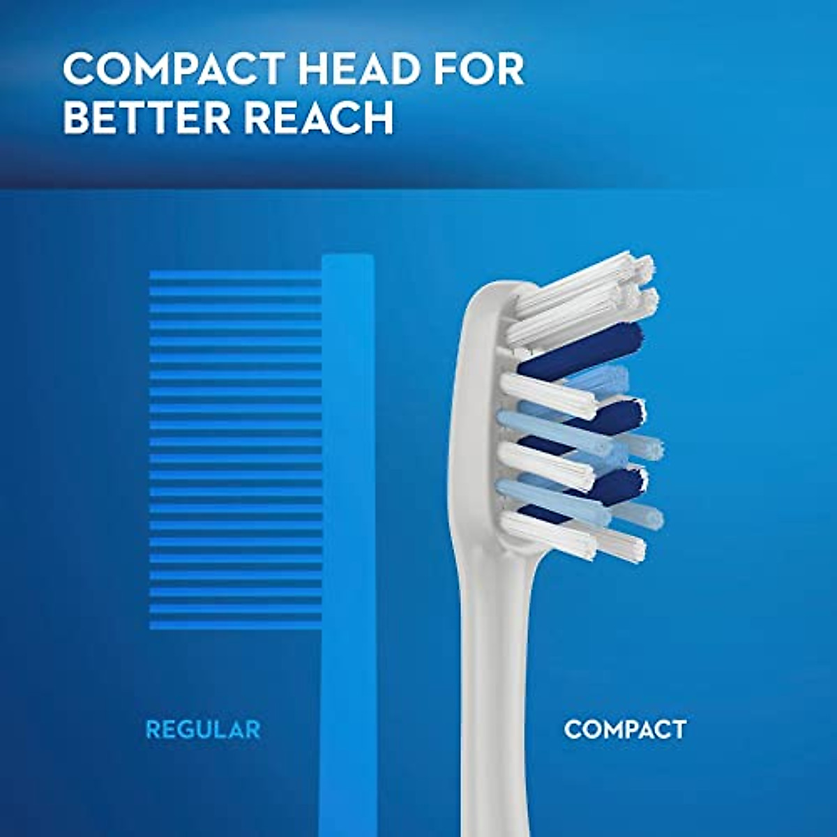 Oral-B CrossAction Compact Toothbrush, Soft, 6 Count