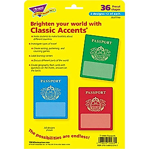 Passports Classic Accents (Variety Pack of 36)