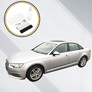 Red Hound Auto Screen Saver 2pc Compatible with Audi A4 2017-2019 MMI Invisible High Clarity Touch Display Protector Minimizes Fingerprints 8.3 Inch