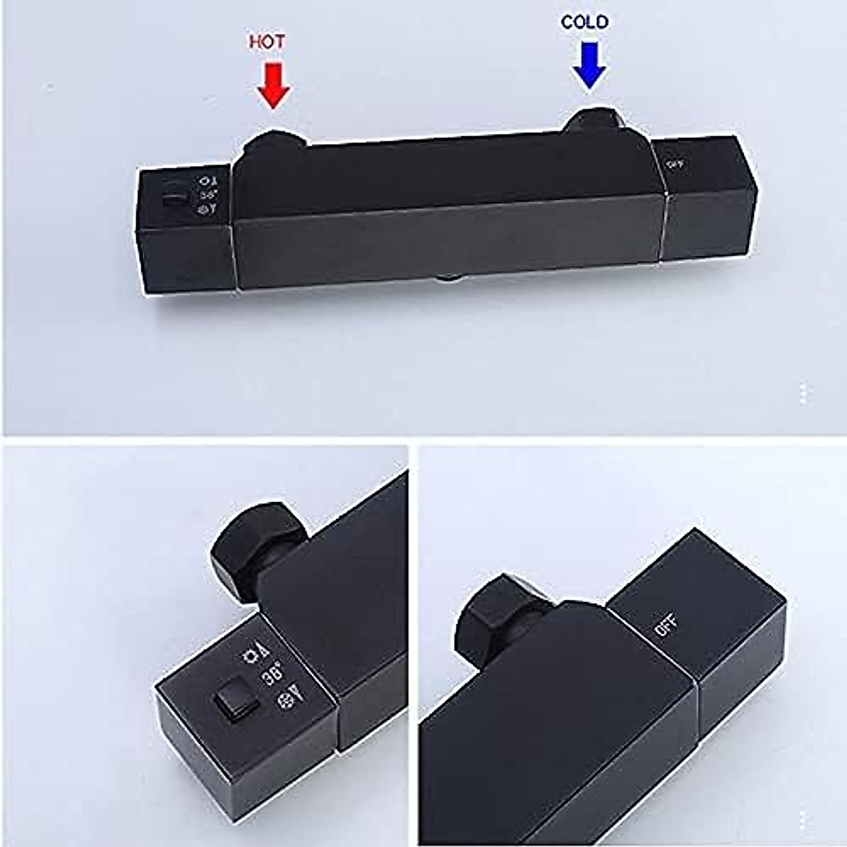 MINJING Thermostatic Mixer Bidet Shower Bathroom Shower Bidet Taps Spray Toilet Cleaning Faucet Toilet Bidet Sprayer Gun Bathroom Sprayer Toilet Bidet Shower Head