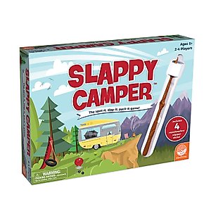 MindWare Slappy Camper Strategy Game - Think Fast and Fill Your Camper – for 2-4 Players – Ages 5 and Up
