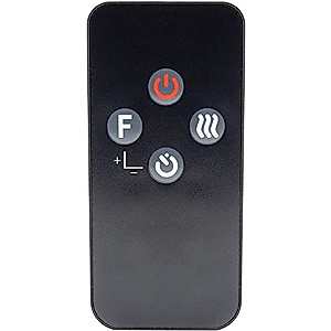 Replacement for FMI Electric Fireplace Heater Remote Control FEF26 FEF260 F2609E R71007A 125397-01