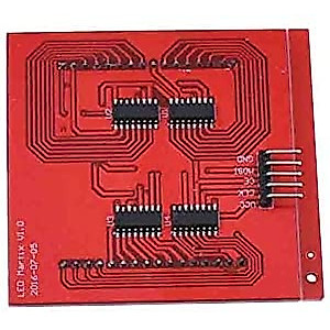 LED Full Color Dot Matrix RGB LED Display Screen Board 88 Dot Matrix Module for 8x8 RPI-RGB-LED-Matrix