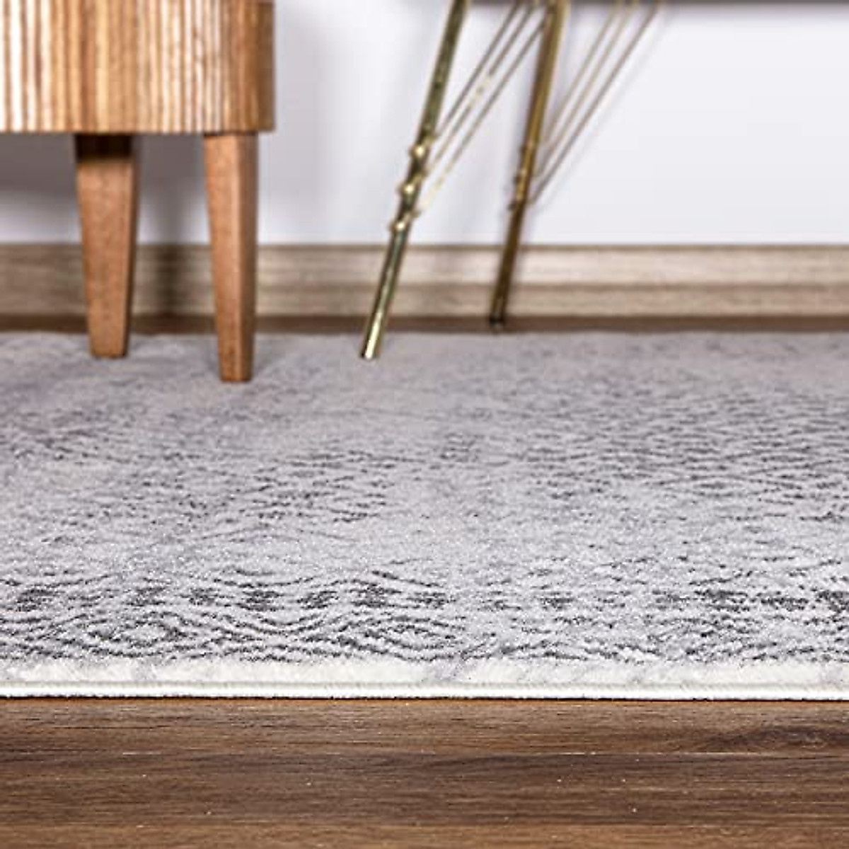 Rugshop Bohemian Oriental Area Rug 5' x 7' Gray