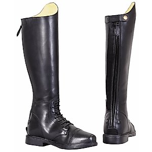 TuffRider Women's Baroque Field Short Boots, Black, 75 Regular