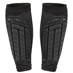 Bodyprox Soccer Shin Guards Sleeves for Men, Women and Youth (Large)