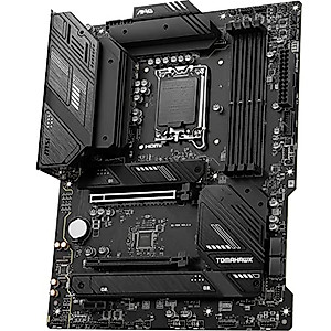 MSI MAG B760 Tomahawk WiFi Gaming Motherboard (Supports 12th/13th Gen Intel Processors, LGA 1700, DDR5, PCIe 5.0, M.2, 2.5Gbps LAN, USB 3.2 Gen2, Wi-Fi 6E, ATX)