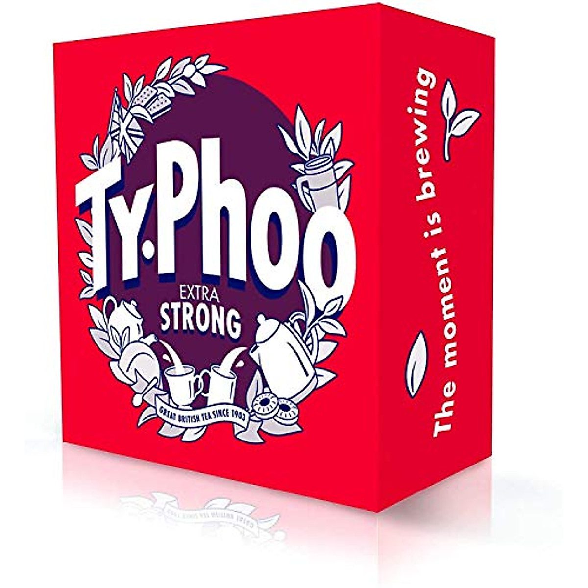 Typhoo Tea (Bold Extra Strong 80ct Foil fresh, Pack 1)