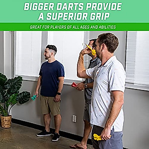 GoSports XL Darts for Giant Dartboard - 12 Pack Replacement Darts