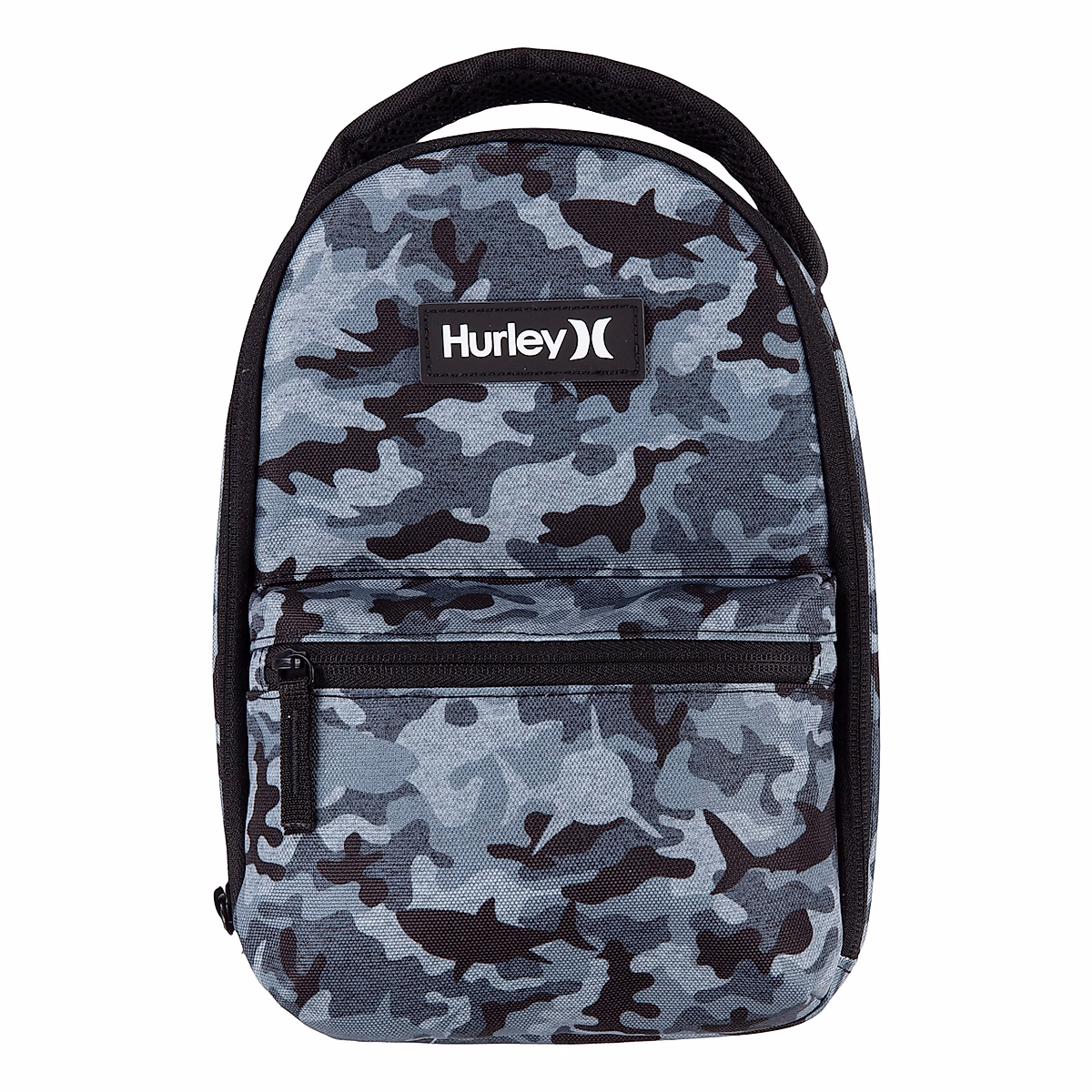 Hurley Men's Insulated Lunch Tote Bag, Grey Gamo, O/S