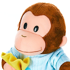 KIDS PREFERRED Curious George Monkey Plush - George in Pajamas 12" Stuffed Animal (91719)