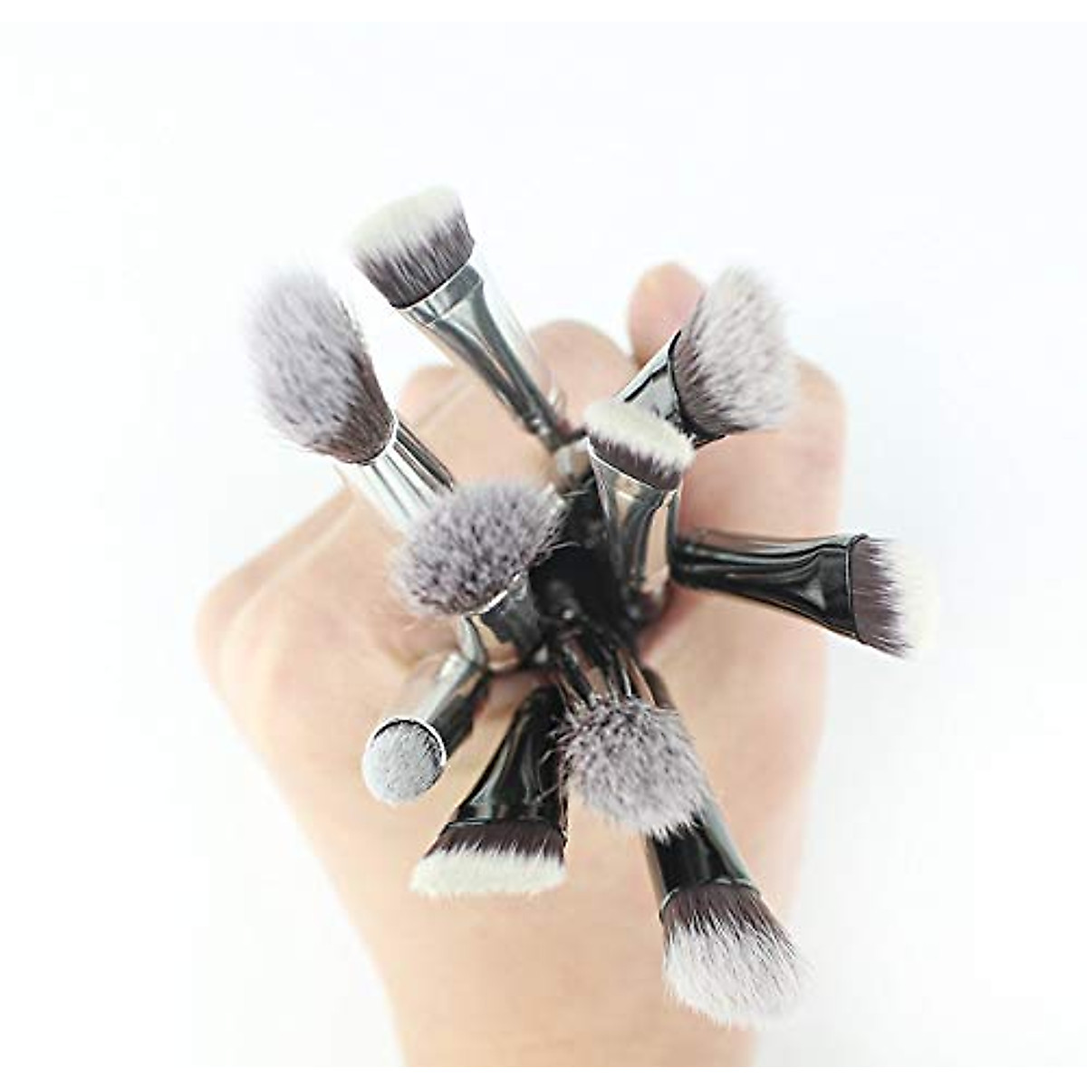 Original 10 Magical Themed Wizard Wand Makeup Brushes, Metal, Extra Durable, Soft Brushes