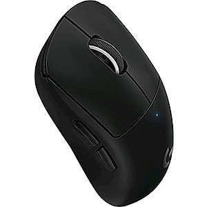 Logitech G PRO X Superlight Wireless Gaming Mouse - Black (Renewed)