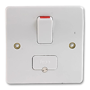 Mk (Electric) - 13A DP Switched Fused Spur, White