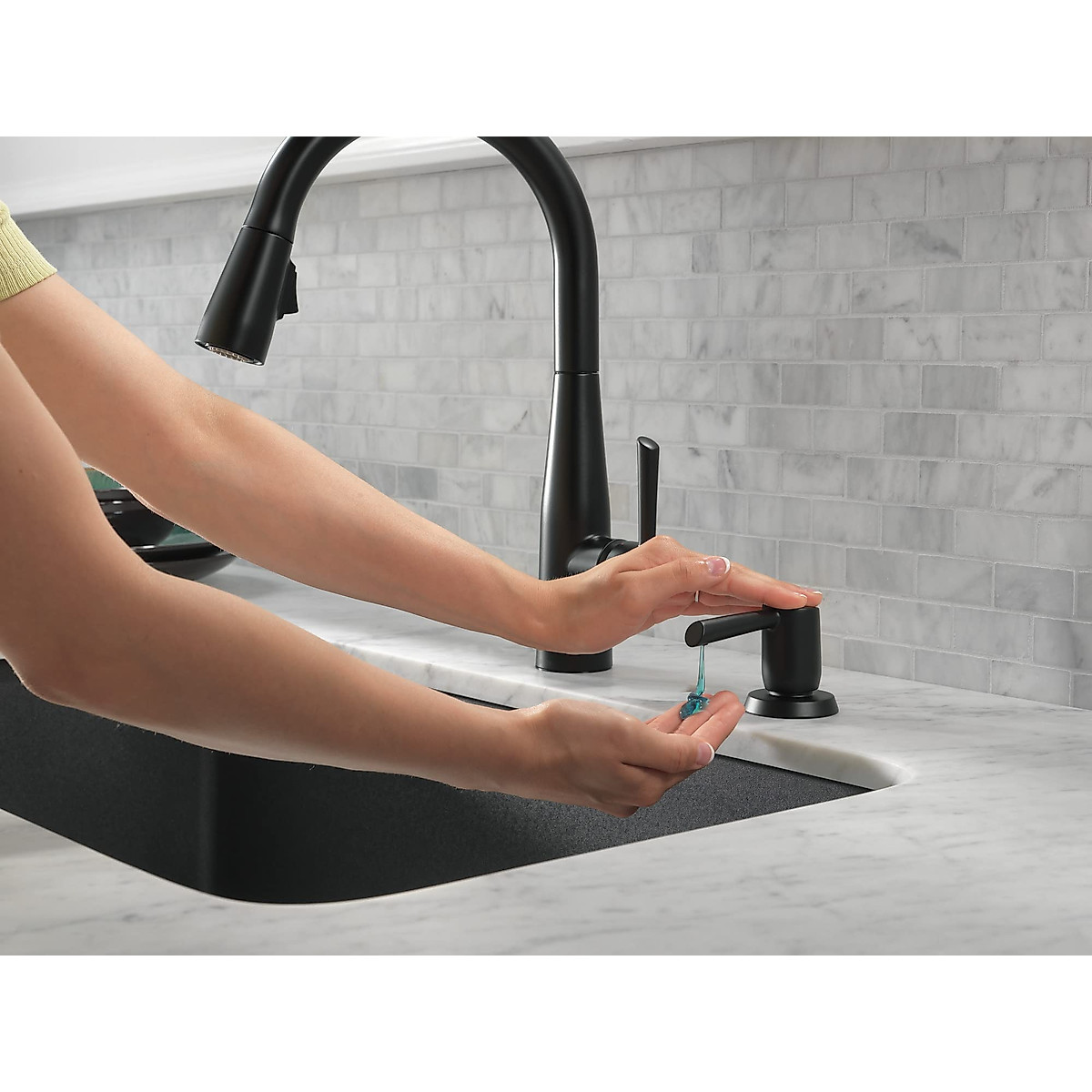 Delta RP100736BL Essa Kitchen Faucet Accessory, Matte Black