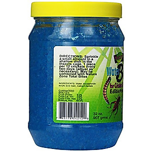 Nature Zone SNZ54212 Water Bites Food with Calcium for Crickets, 32-Ounce