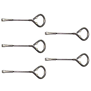 5 Pack Paint Can Opener, Bottle Opener, Metal Paint Can Opening Tool, 5 Pack Steel Paint Can Tool