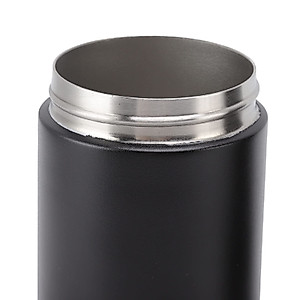 340ml Beer Cooler with Bottle Opener, Stainless Steel Beer and Soda Can Bottle Cooler, Drink Carrier, Can and Bottle Sleeve Helps Keep Drink Cold