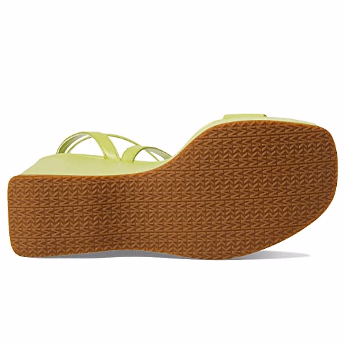 Michael Kors Paola Wedge Bright Limeade 8.5 M