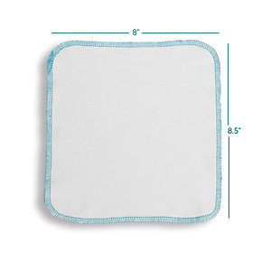 Thirsties Organic Cotton Reusable Cloth Wipes - 6 Pack