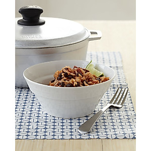 IMUSA USA Aluminum 2.0Qt Traditional Colombian Caldero for Cooking and Serving, Silver