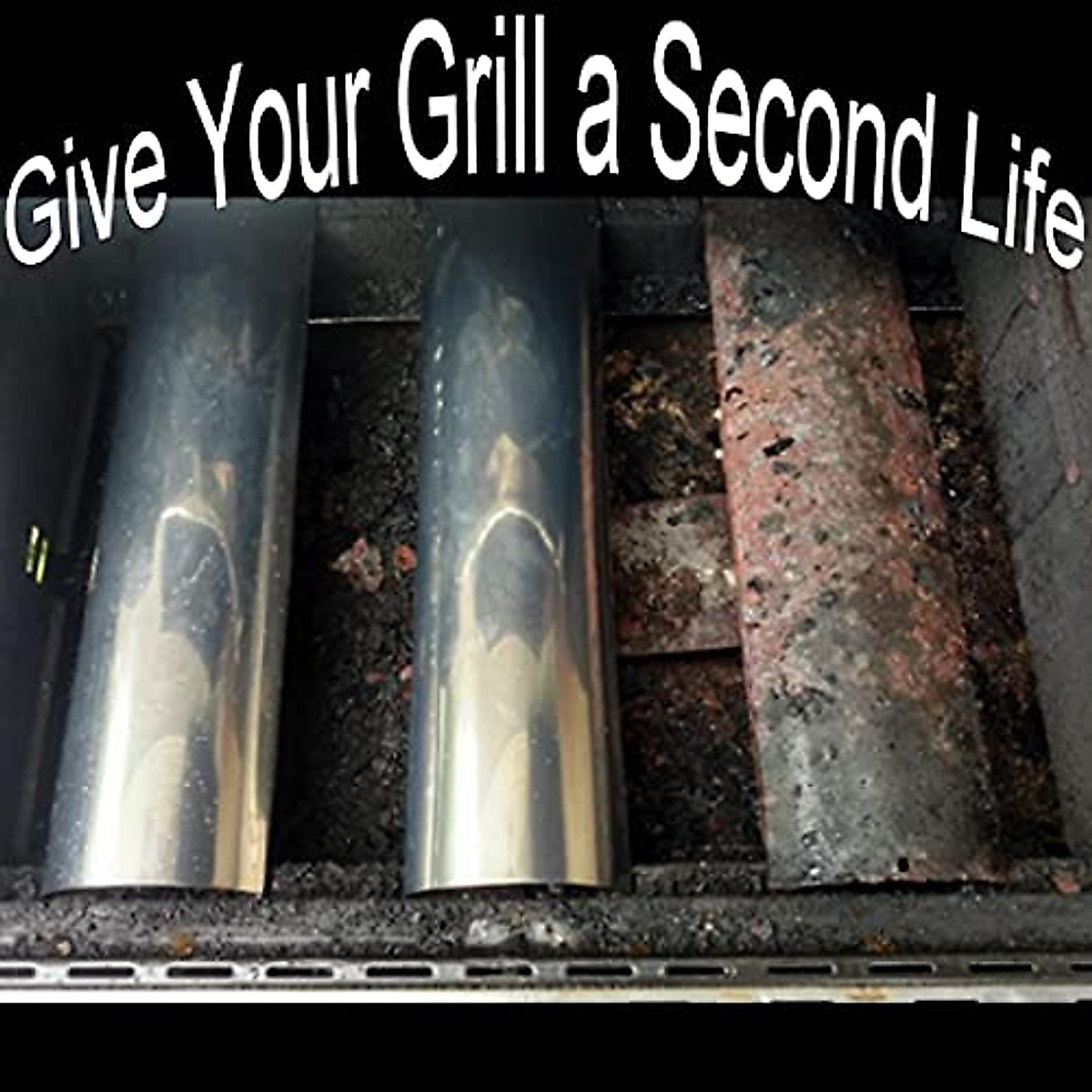 SUONA 15 5/8 Inch SS Heat Plates Shield for Kenmore 148.45961610 148.23683310 148.20125510 148.16656011 148.34176411 Grill Replacement Parts for Master Forge P3018 SH3118B Heat Diffuser 4 Pack ST-45-4