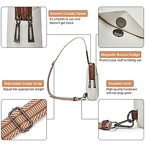 Imperial HORSE Small Crossbody Bags for Women,Sling Bag for Women Crossbody,Fanny Pack Chest Bag for Women for Walking Travel