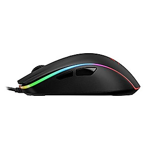 HyperX Cloud II Gaming Headset - Red (KHX-HSCP-RD) with HyperX Pulsefire Surge - RGB Wired Optical Gaming Mouse, Pixart 3389 Sensor up to 16000 DP - Black - Bundle