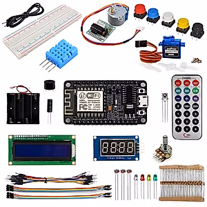 OSOYOO ESP8266 NodeMCU IOT Starter kit with ESP-12E Development Board Open Source Serial Module