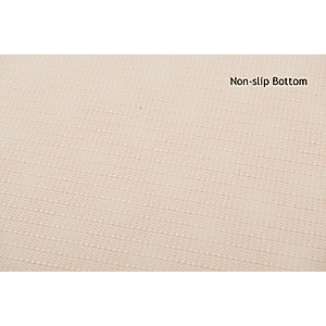 Aboo Kitchen Rugs 2 Pieces Memory Foam Kitchen Mat Non-Slip Red With White Dot (15.7"×23.6" + 15.7"×47.2" Red)