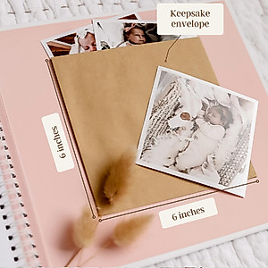 Peachly Baby Memory Book For Girls Milestone Keepsake Journal | First Five Years Baby Girl Memory Book | Baby Keepsakes First Year Memory Book | Baby Girl Baby Book | Bloom