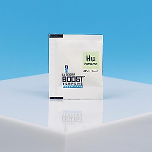 Integra Boost Terpene Infusion 62% RH Humidity Packs, Plant-Based, Salt-Free, Two-Way Humidity Control, Serenity Variety Pack
