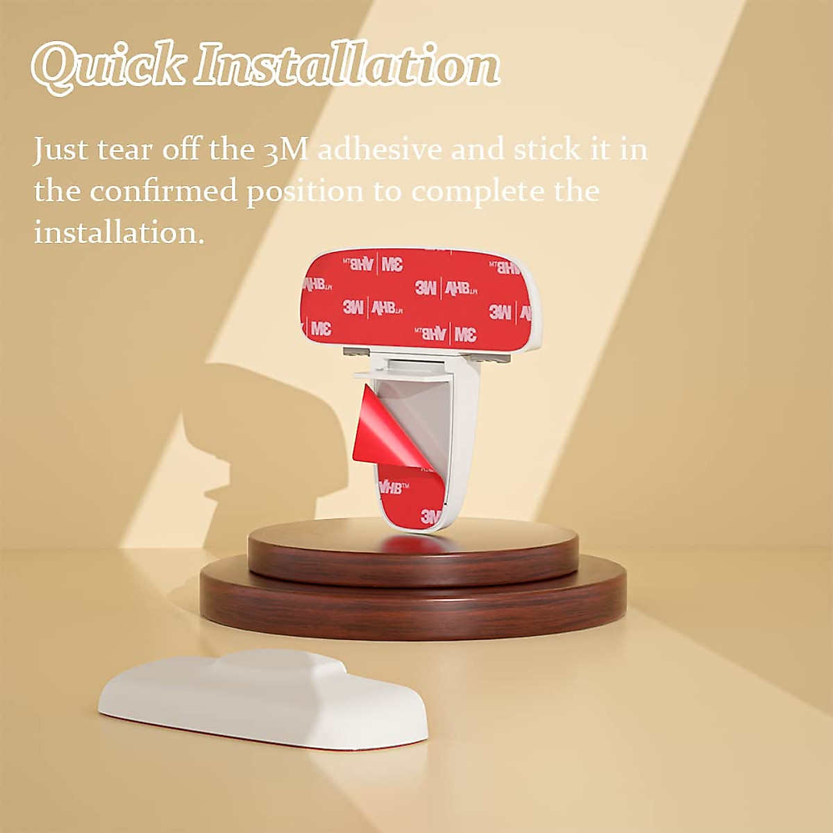 SAFELON 1 Pcs Child Proof Refrigerator Door Lock, Fridge Freezer Latch for Toddlers & Babies, Child & Baby Safety Lock for Single Door Refrigerators, no Tools Need or Drill (White)