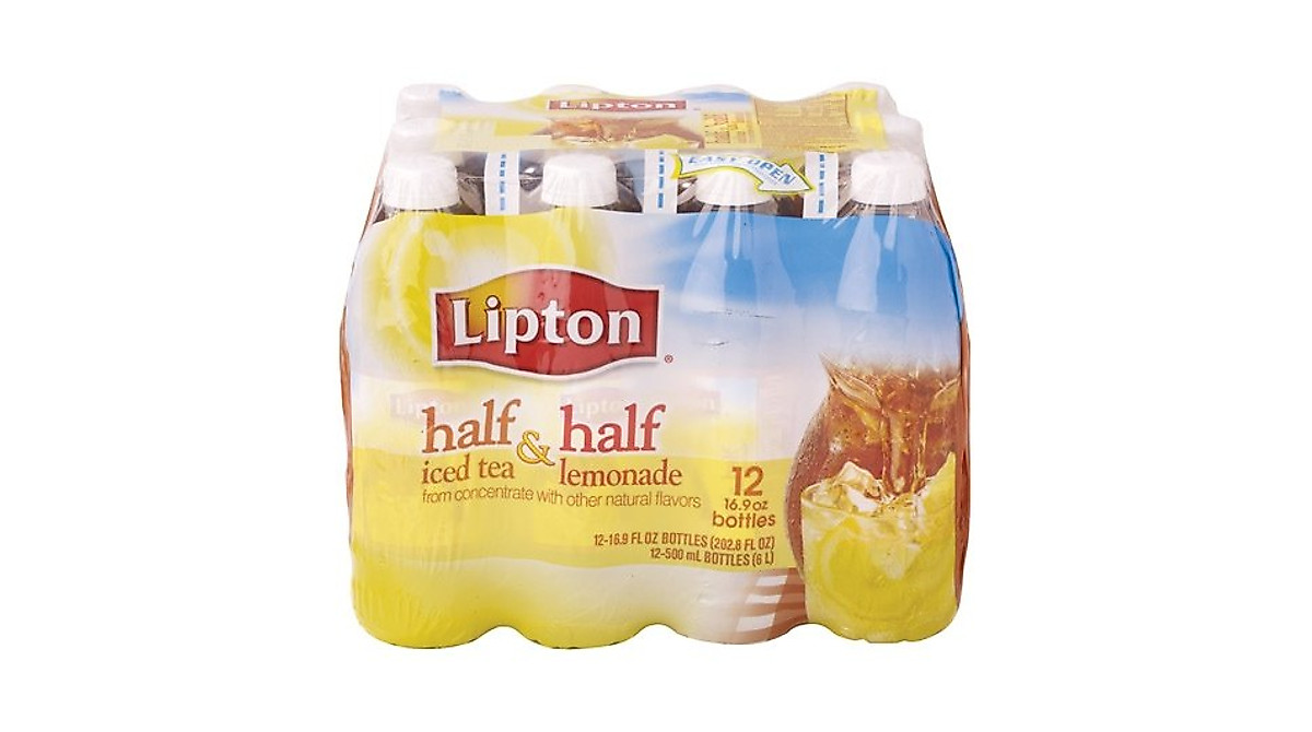 Lipton Iced Tea, 16.9 Oz (Pack of 12) (Half Iced Tea & Half Lemonade ...