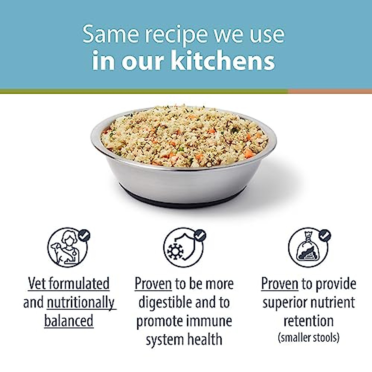 JustFoodForDogs DIY Human Quality Dog Food, Nutrient Blend Base Mix for Dogs - Chicken and White Rice Recipe (7.93oz) -Packaging May Vary