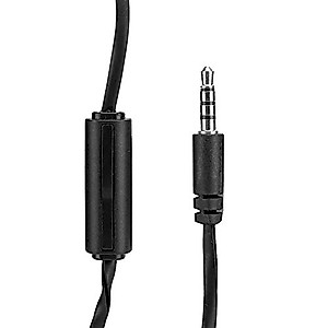 Demeras Kids Headphones Foldable Wired Headset Children Headphone with Microphone Boys Girls On Ear Headset for Online Learning (Black)