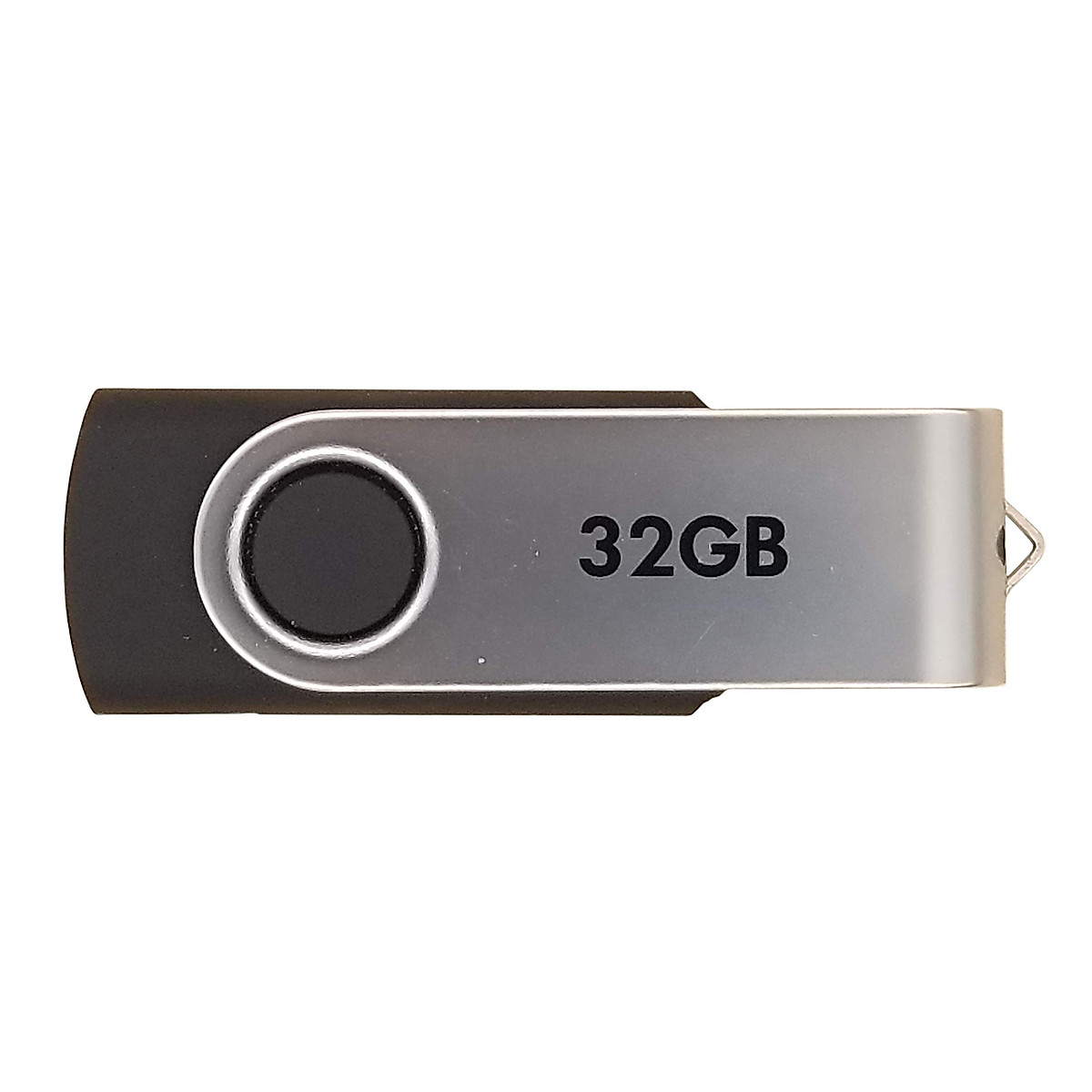 32GB USB 2.0 Flash Drive (Two Pack 32GB x 2 = 64GB + Finger Ring Kickstand) Memory Stick Thumb Drive Zip Drive Jump Drive