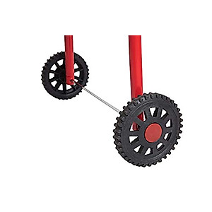 Mabel Home Paella Pan + Paella Burner and Stand Set on Wheels + Complete Paella Kit for up to 14 Servings - 15.75 inch Gas Burner + 18 inch Enamaled Steel Paella Pan