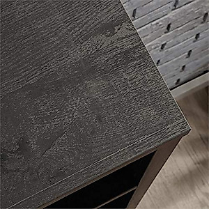 Sauder Miscellaneous Storage 5-Shelf Display Bookcase in Raven Oak Finish, Raven Oak Finish