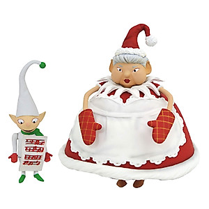DIAMOND SELECT TOYS The Nightmare Before Christmas: Cyclops & Mrs. Claus Select Action Figure Two-Pack, Multicolor