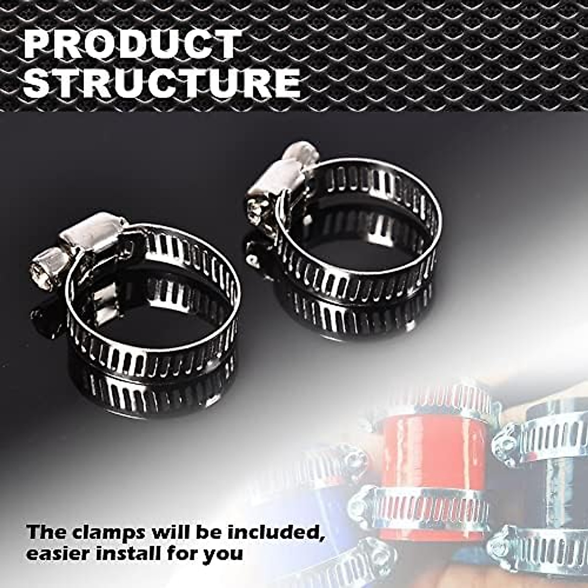 CROSSDESIGN Silicone Intake Induction Hose Kit Red Compatible with Toyota Supra MA70 MK3 7MGE/7MGTE 1986-1992