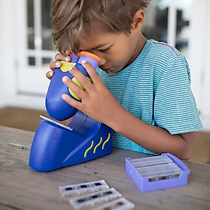 Educational Insights GeoSafari Jr. Talking Microscope Featuring Bindi Irwin: Microscope for Kids, STEM & Science Toy, Interactive Learning, Ages 3+